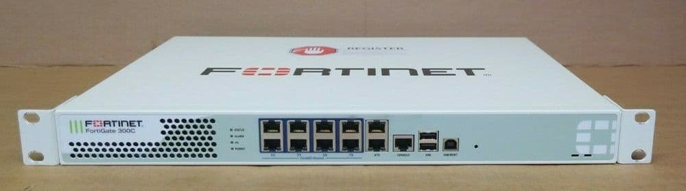 Fortinet Fortigate 300C FG-300C 10x 1GbE RJ45 Ports Firewall Security ...