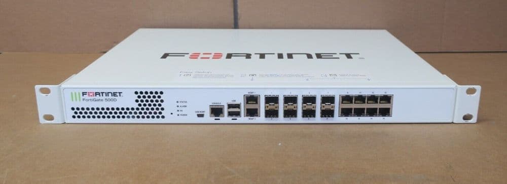 Fortinet Fortigate 500D FG-500D 8x 1Gb RJ45 8x 1GbE SFP 1U Firewall ...