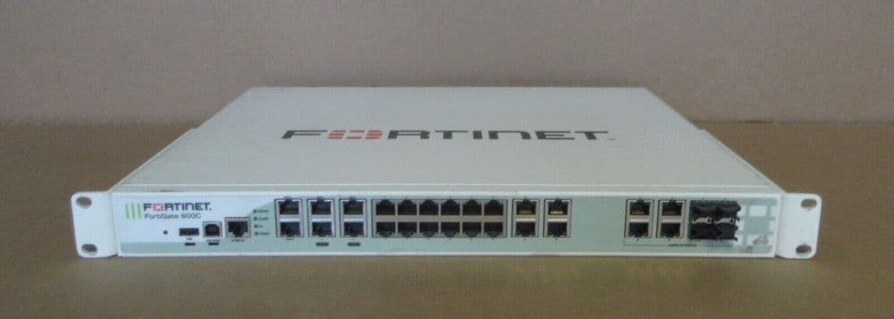 Fortinet FortiGate 600C FG-600C Rackmount Firewall Security Appliance ...