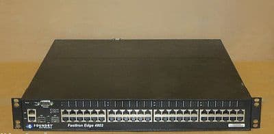 Foundry FastIron Edge 4802 48 Port Fast Ethernet 2 Gigabit SFP Port Switch