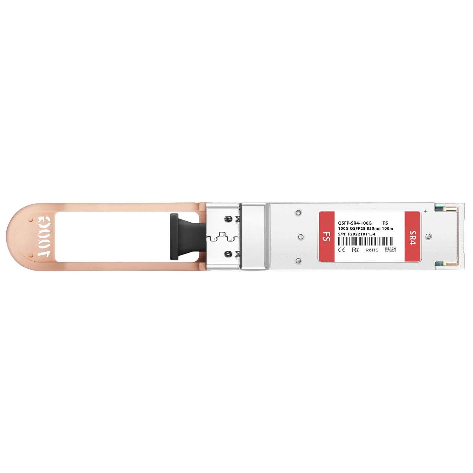 FS 100GbE QSFP28 SR4 850nm MPO MMF Optical Transceiver QSFP28-SR4-100G