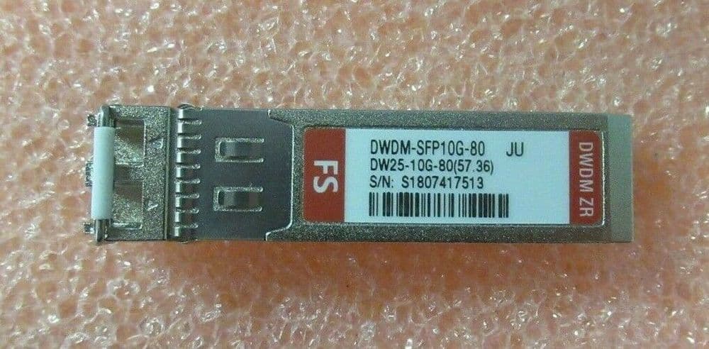 FS Juniper DWDM-SFP10G-80 DW25-10G-80 10G 1557 36nm 80km SFP ...