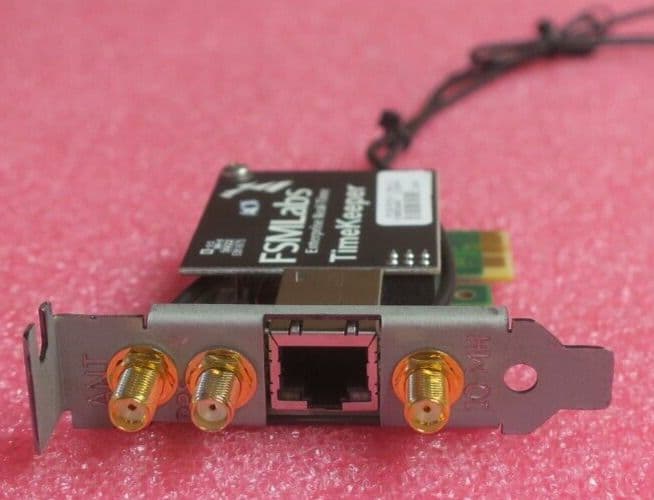 FSMLabs Enterprise Real-Time Timekeeper Jackson Labs 1004041-G2 I210-T1 ...