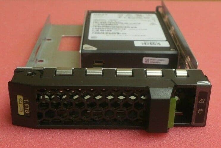 Fujitsu 1 6TB 2 5" 12G SAS SSD Solid State Drive in 3 5" Caddy S26361 ...