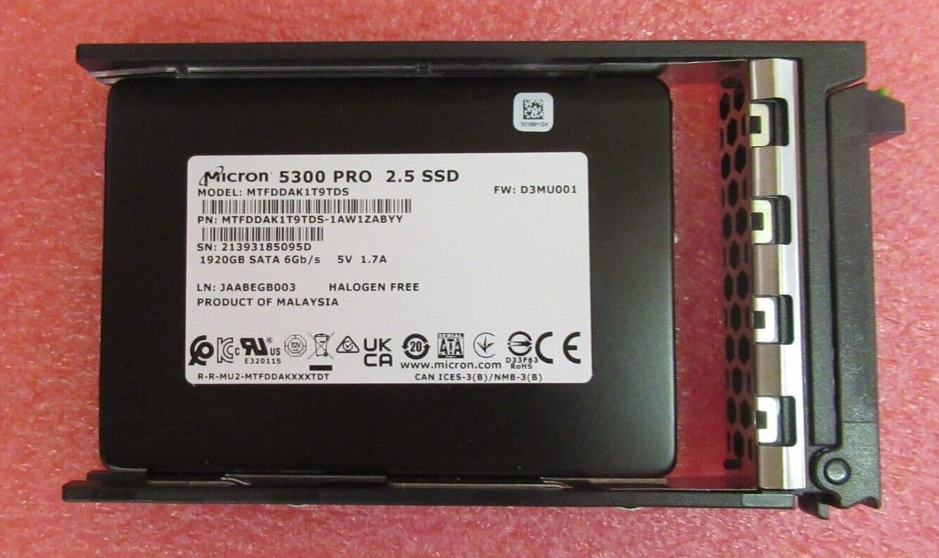 Fujitsu 1 92TB 2 5" SATA 6G Enterprise Solid State Drive SSD S26361 ...