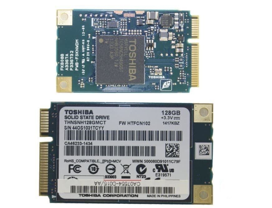 Fujitsu 128GB mSATA 6G SSD DX100/200 S3 CM BUD Boot Utility Device ...