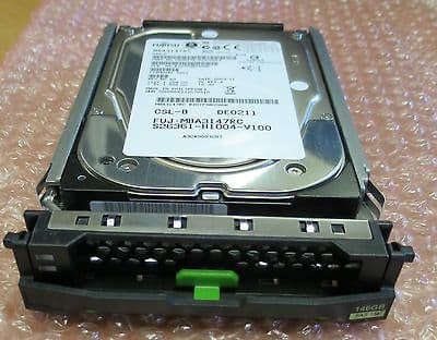 Fujitsu 146Gb 3 5" SAS 15k hard Drive HDD A3C40098327 S26361-H1004-V100 S5 S6 S7