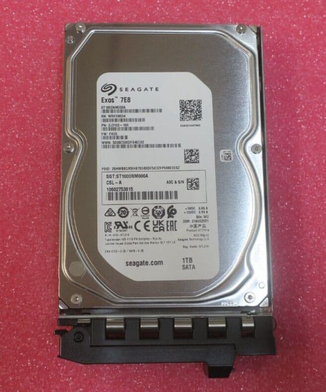 Fujitsu 1TB 7 2K SATA 6G 512n 3 5" LFF Hot-Plug Hard Drive HDD PY-BH1T7B9