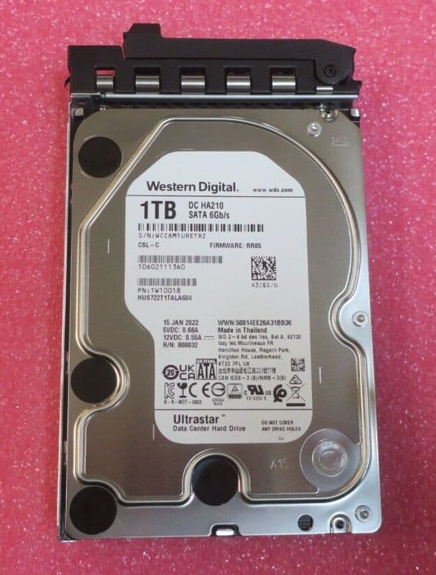 Fujitsu 1TB 7 2K SATA 6Gb/s 512n 3 5" LFF Hot-Plug Hard Drive HDD PY ...