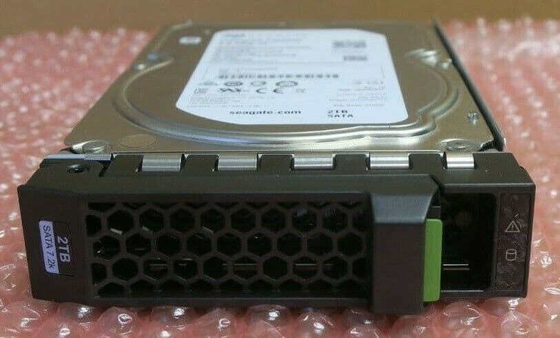 Fujitsu 2TB 3 5" 7 2K SATA 6Gb/s Server Hard Drive HDD Caddy S26361 ...