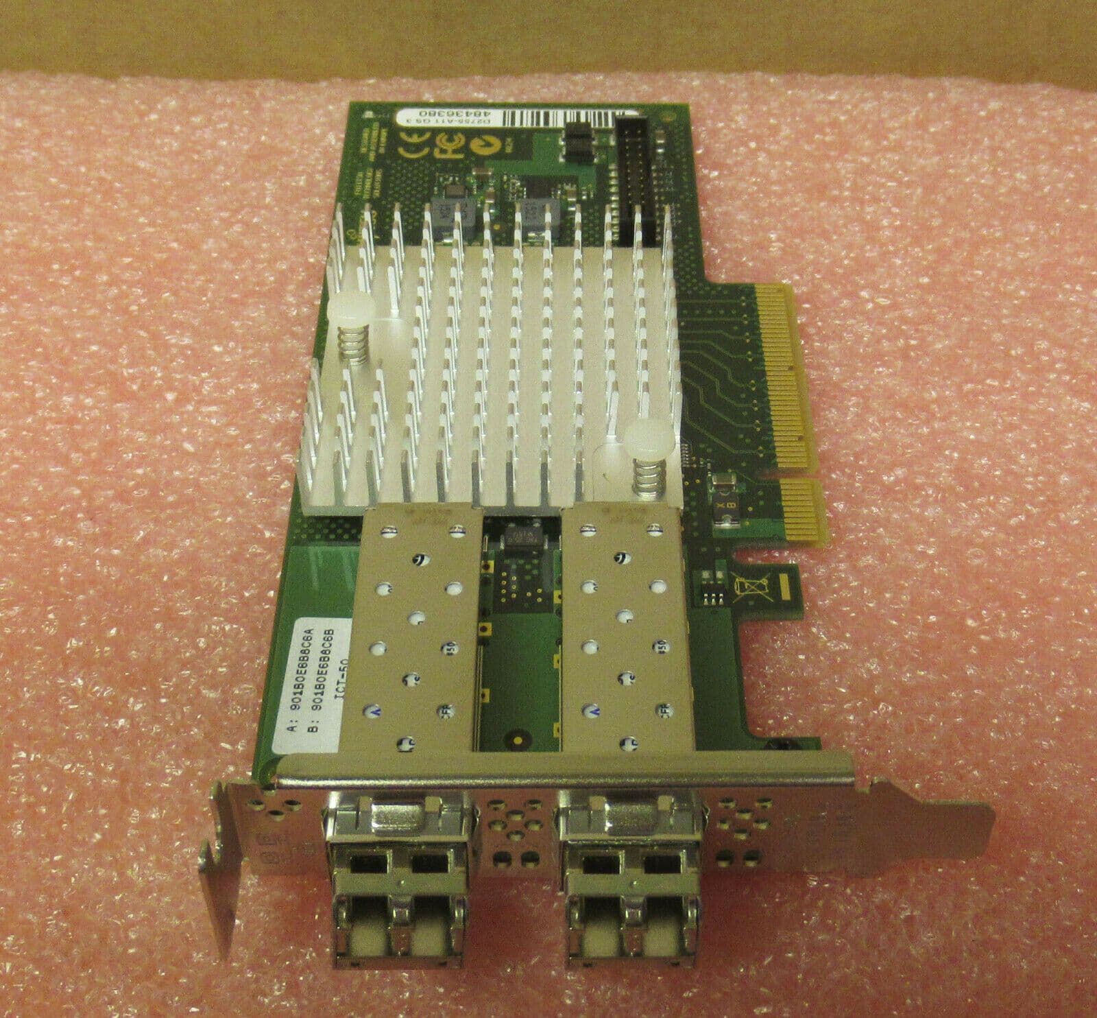 Fujitsu 2x10Gb SFP PCI Ethernet Network Adapter S26361-D2755-A11 2x 10G SFP