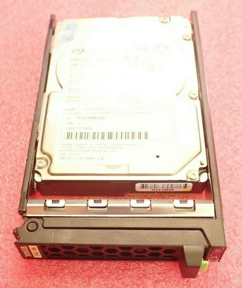 Fujitsu 300GB 10K 2 5" SAS 12G Server Hot-Plug Hard Drive HDD S26361 ...