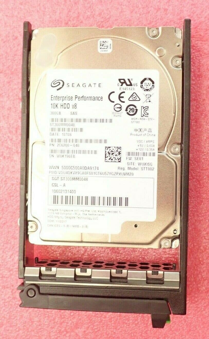 Fujitsu 300GB 10K 2 5" SAS 12G Server Hot-Plug Hard Drive HDD S26361 ...