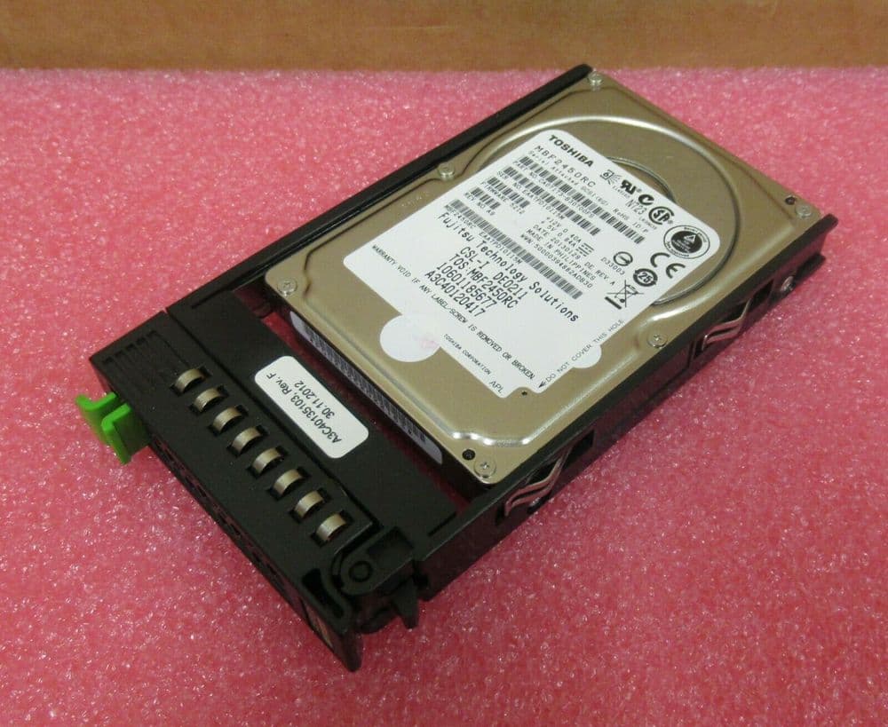 Fujitsu 450GB 2 5" SAS 6GB/s 10K 16MB S26361-F4482-L145 HDD A3C40120417