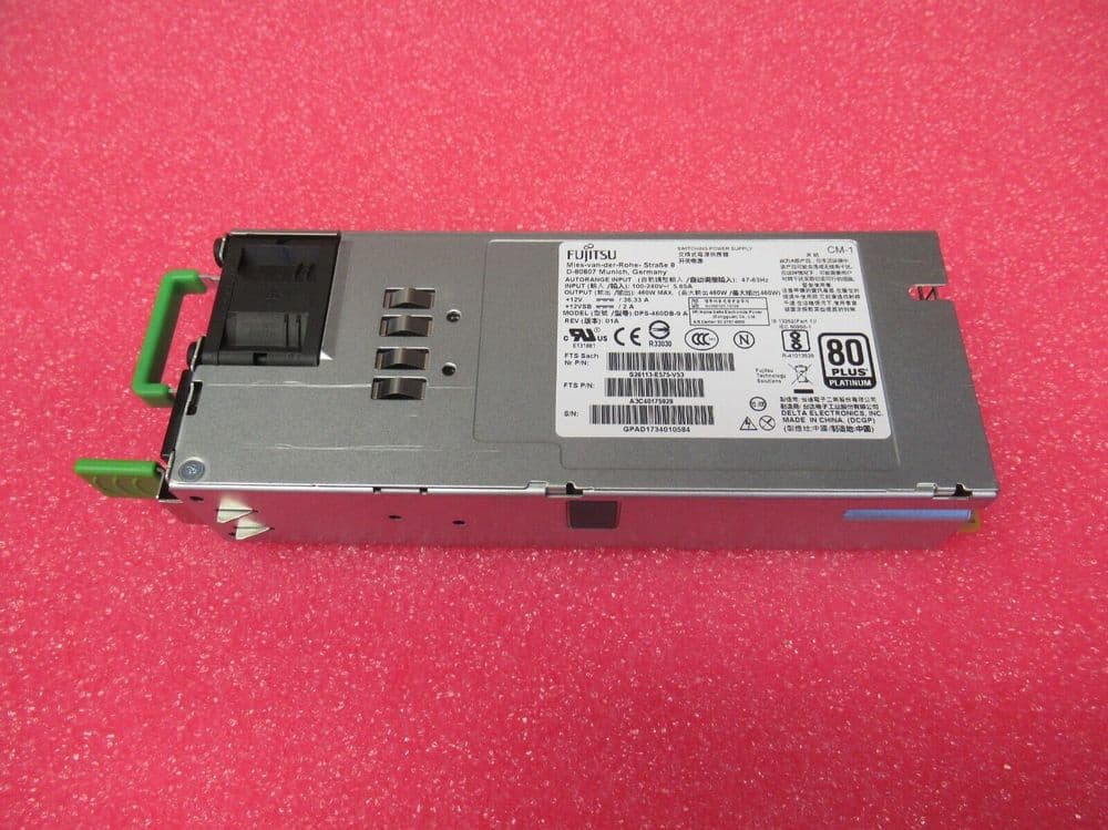 Fujitsu 450W PSU For Primergy RX2520 M5 S26113-E575-V53 - A3C40175929