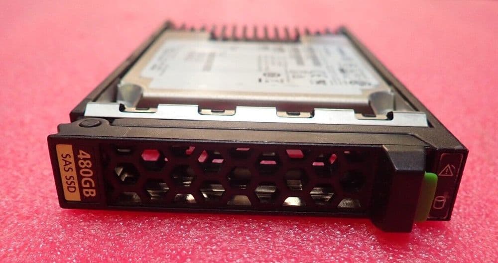 Fujitsu 480GB 2 5" SAS 12G MU MLC Solid State Drive SSD Caddy S26361 ...