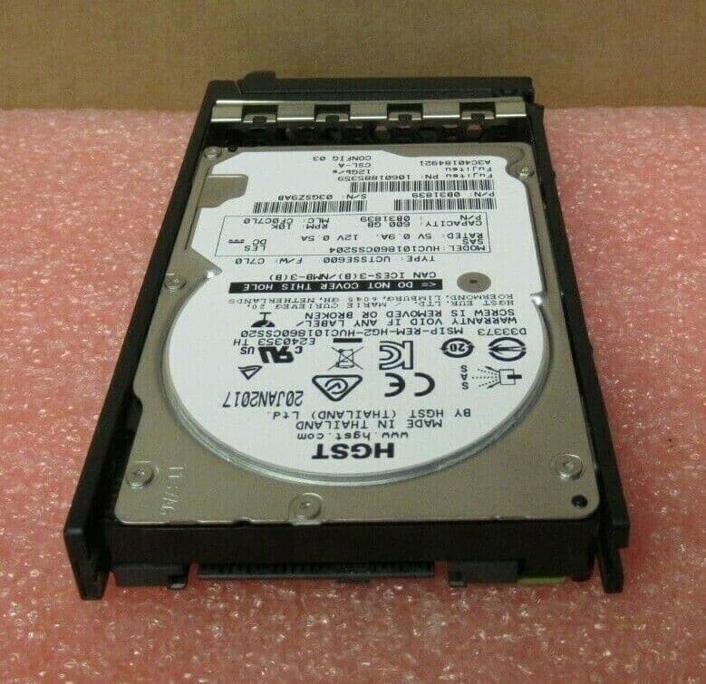 Fujitsu 600GB 10K 512n 2 5" SAS 12G Hot-Plug Hard Drive HDD S26361 ...