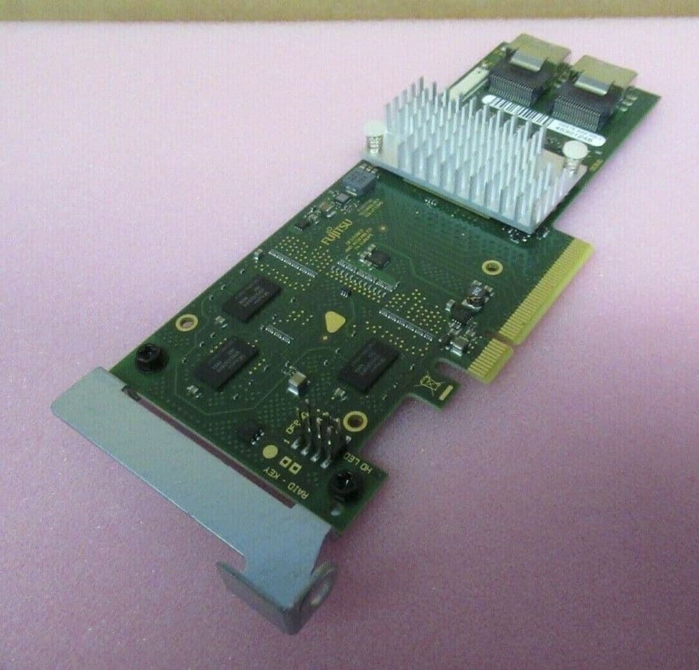 Fujitsu 8-Port Modular PCI-E 2 0 x8 512MB RAID Controller Card D2616 ...