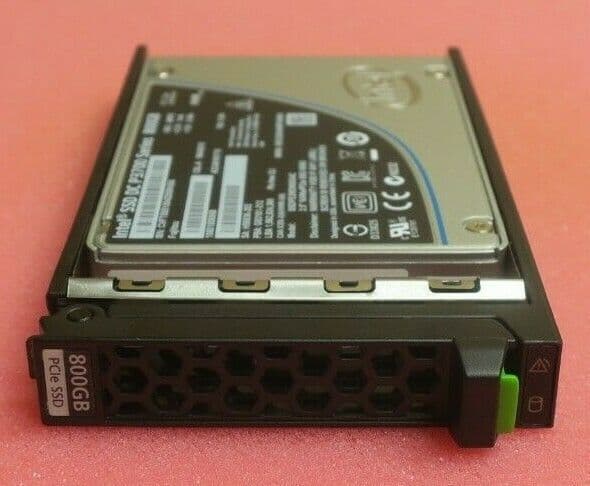 Fujitsu 800GB 2 5" PCIe NVMe Hot-Plug SSD Solid State Drive S26361 ...