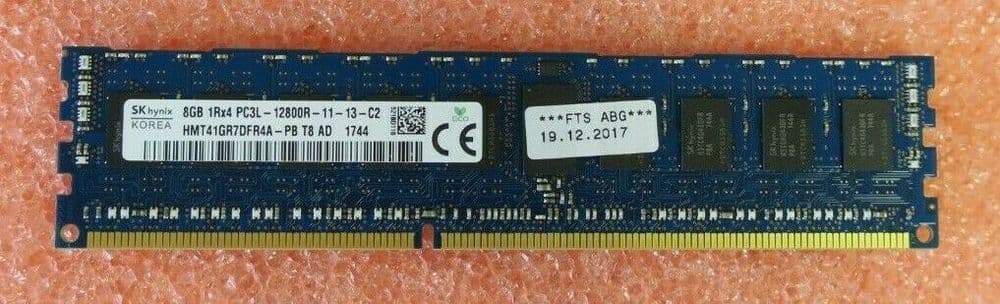 Fujitsu 8GB PC3L-12800R ECC Server Memory S26361-F3781-L105 S26361-F3781-E105