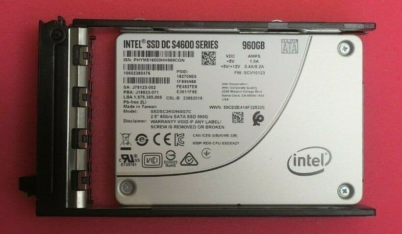 Fujitsu 960GB 2 5" SFF SATA 6G Mixed-Use Solid State Drive SSD S26361 ...
