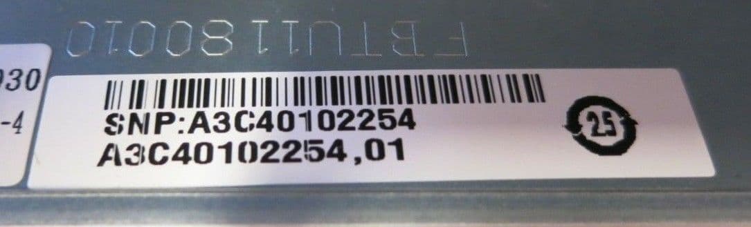 Fujitsu A3C40102254 PRIMERGY BX400 / BX900 S1 / S2 Blade Server filler ...