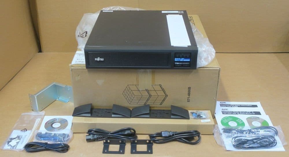Fujitsu APC Smart-UPS X 1500VA 1200W Rack/Tower UPS Network Card ...