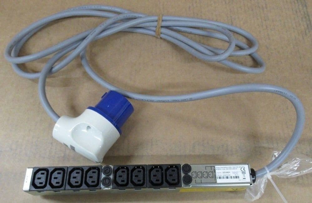 Fujitsu Bachmann 333 9931 A3C40141052 PDU 8 x Outlet Power Strip 1U Max ...