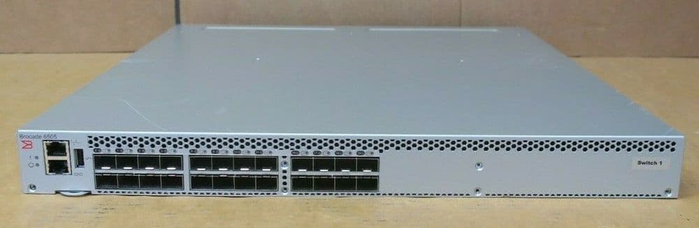 Fujitsu Brocade 6505 16Gb 24-Port 12-Active SFP FC SAN Switch SM-6505-12-0R