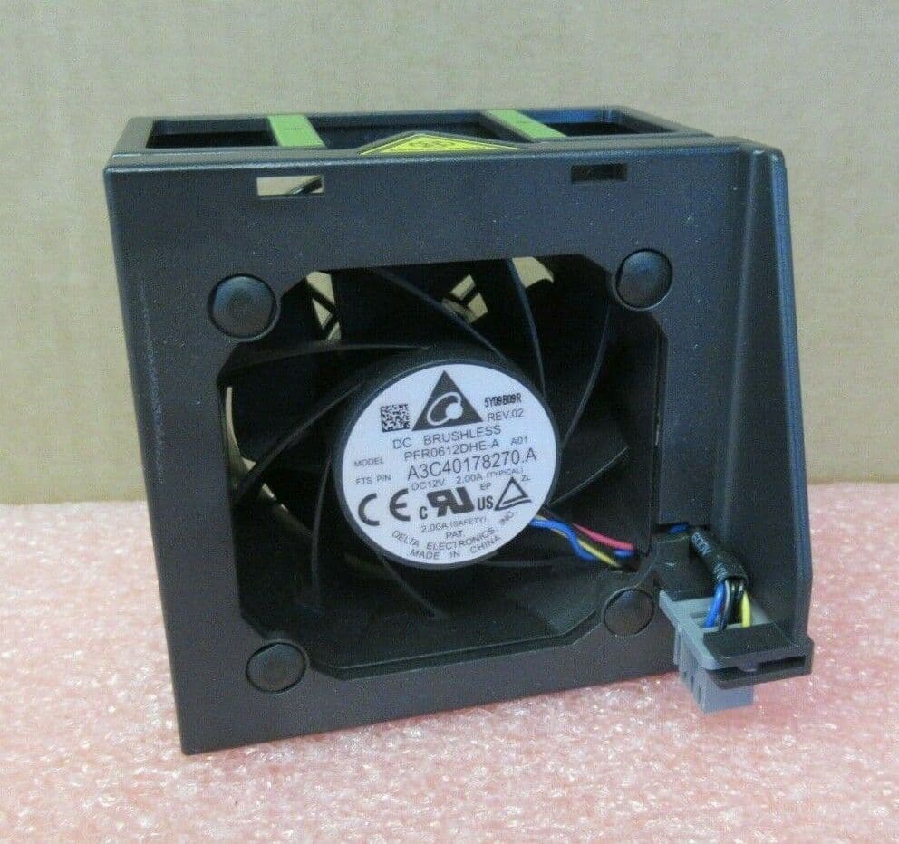 Fujitsu Brushless Fan 60 x 38mm Primergy RX2540 Eternus CS200C S2 ...