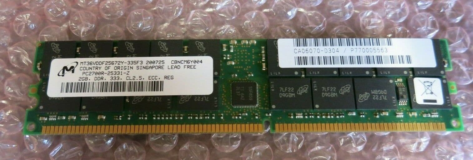 Fujitsu CA06070-D304 2Gb Memory DIMM for Primepower PW650 PW850 PW1500