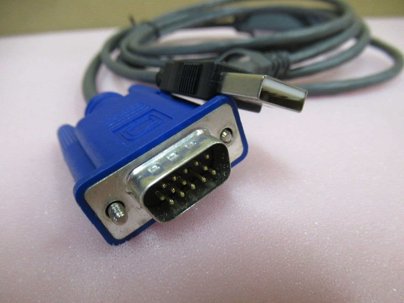 Fujitsu Console Switch KVM S3 SMB Adapter USB - VGA 2 14m Cable A3C40120905