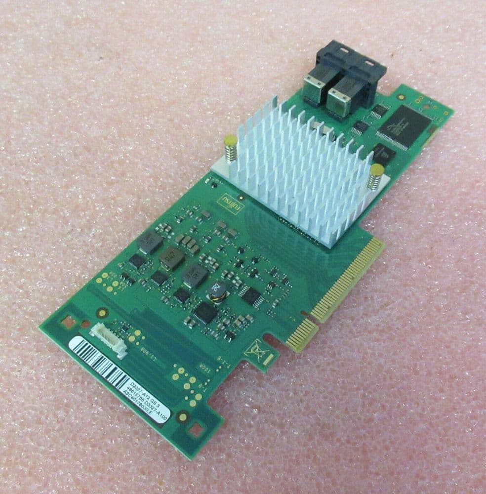 Fujitsu CP400i SAS 12G SAS/SATA PCIe 3 0 x8 8-Port RAID Card D3327-A12 GS3