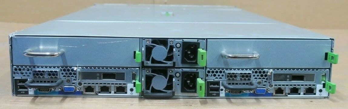 Fujitsu CX400 S2 4-Node Server Chassis 2x CX250 S2 Node Servers CTO 2x ...