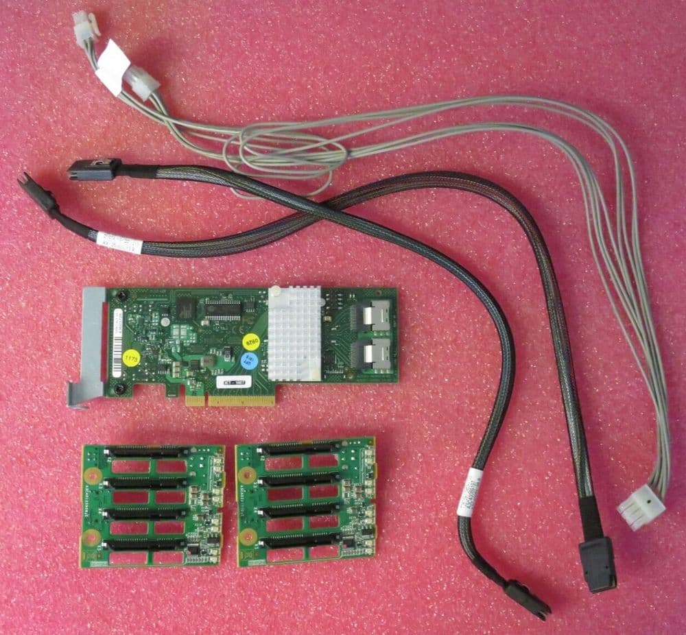 Fujitsu D2607-A21 SAS/SATA RAID card 8-Bay 2 5" SAS A3C40125908 ...