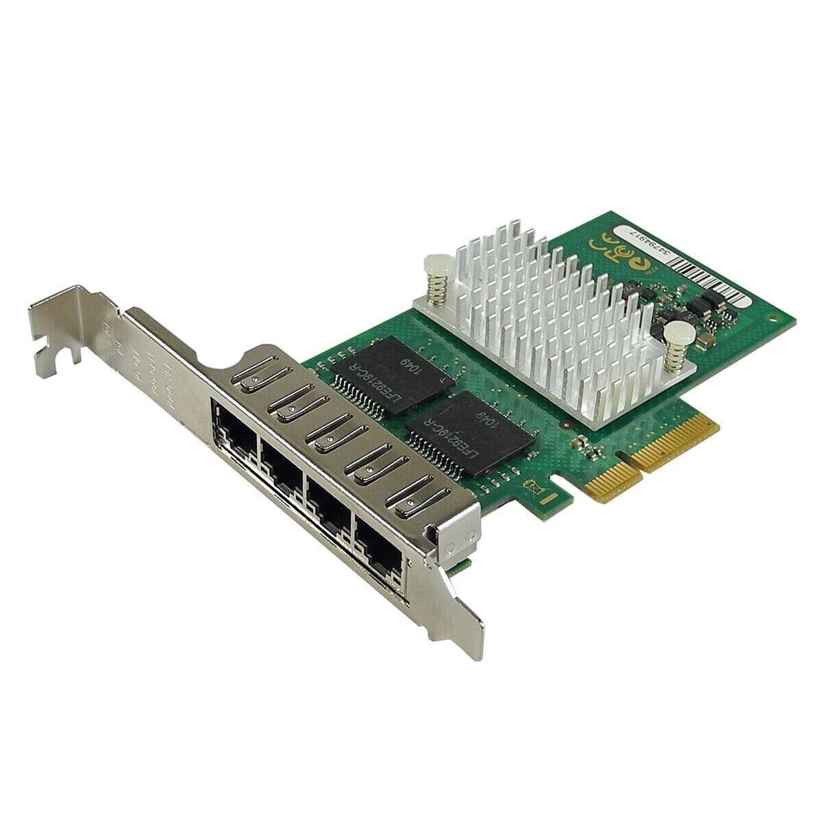 Fujitsu D3045-A11 Quad Port 1Gb Ethernet PCIe x4 LAN Adapter S26361 ...