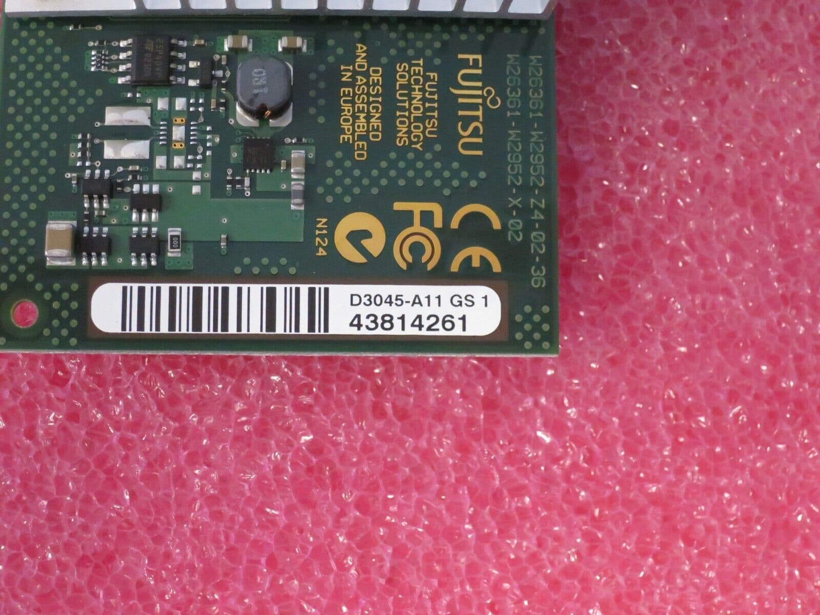 Fujitsu D3045-A11 Quad Port 1Gb PCIe x4 Ethernet LAN Adapter S26361 ...