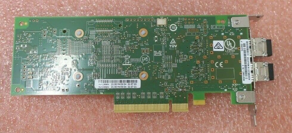 Fujitsu Dual Port 16Gb QLE2692-F Host Bus Adapter HBA S26361-F5580-E202 ...
