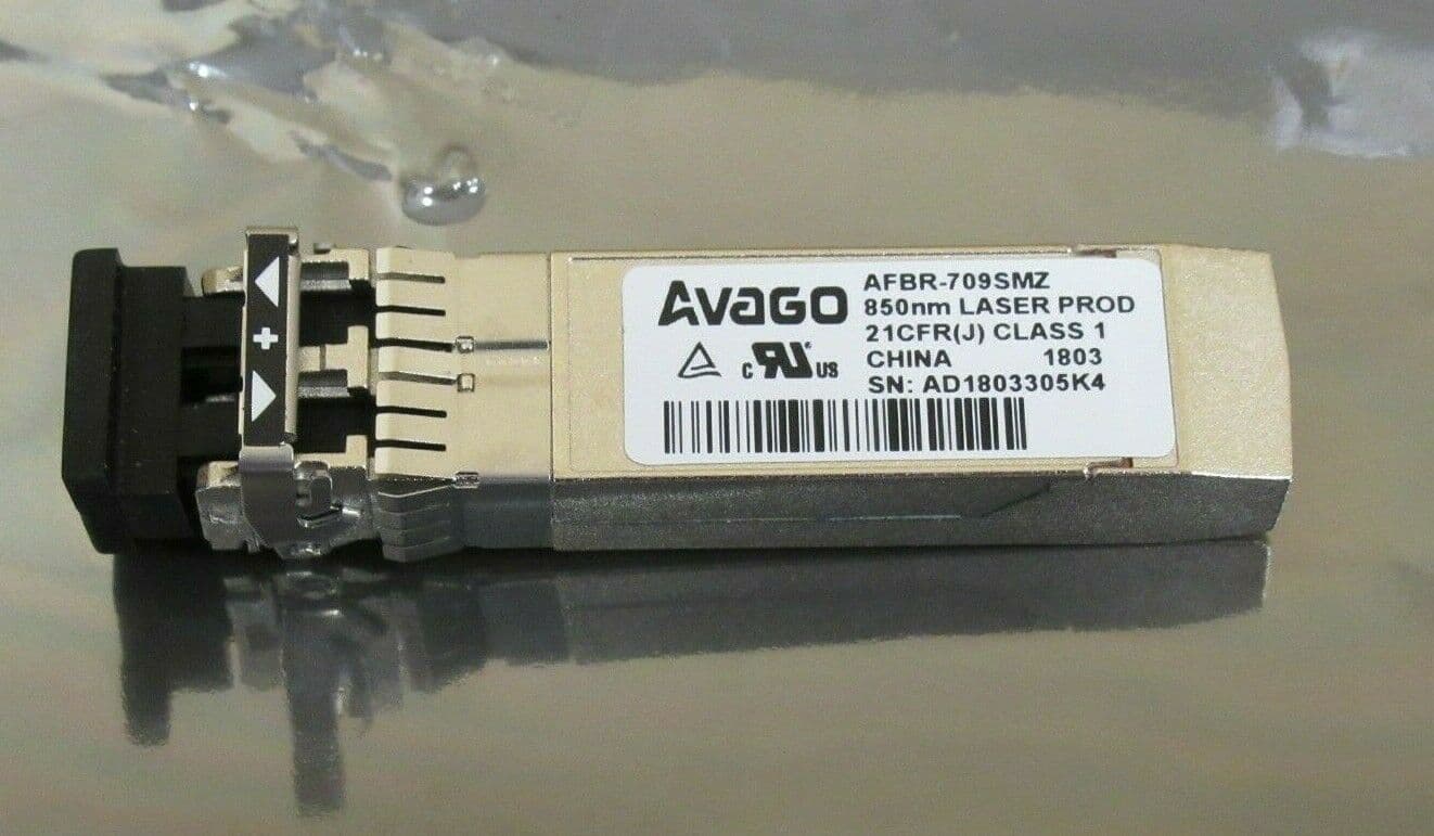 Fujitsu DX SFP-10G Avago AFBR-709SMZ 10Gb Ethernet 850 nm 10GBASE-SR/SW SFP