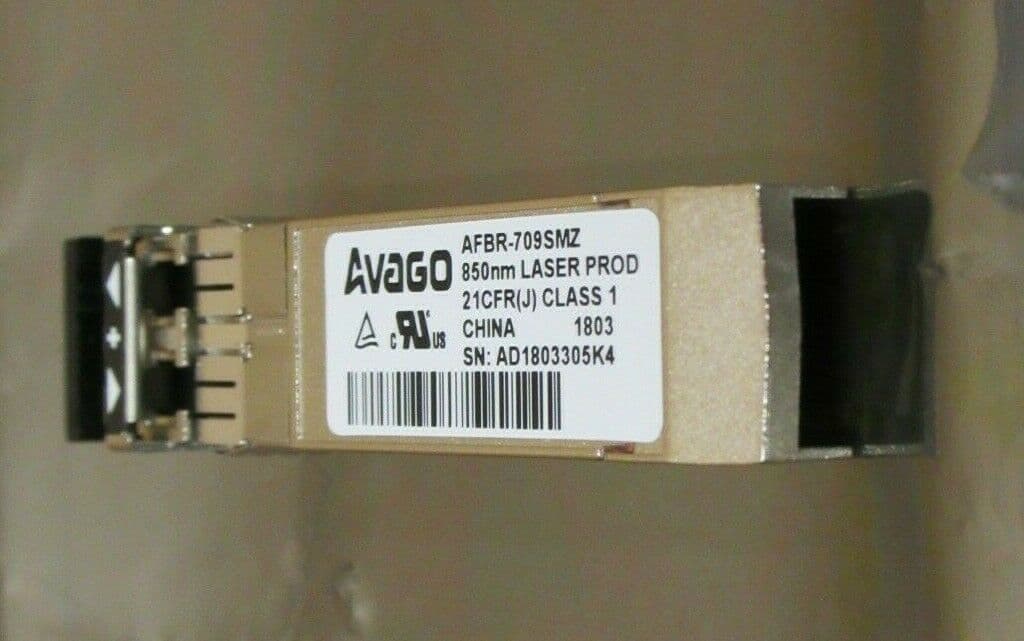 Fujitsu DX SFP-10G Avago AFBR-709SMZ 10Gb Ethernet 850 nm 10GBASE-SR/SW SFP