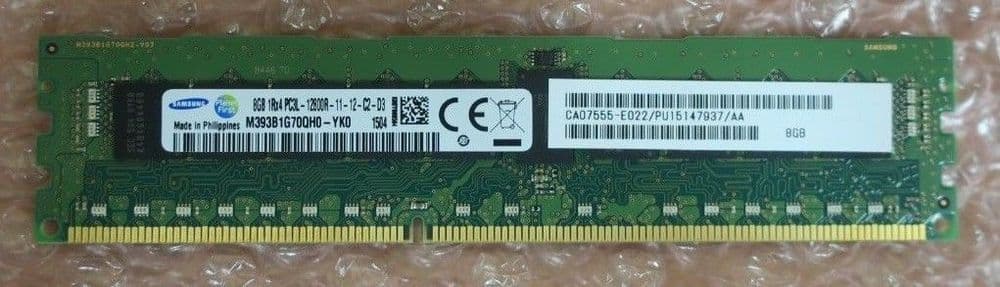 Fujitsu DX500/600 S3 CacheMem 8GB 1x8GB 1Rx4 PC3L-12800 CA07555-E022 Memory