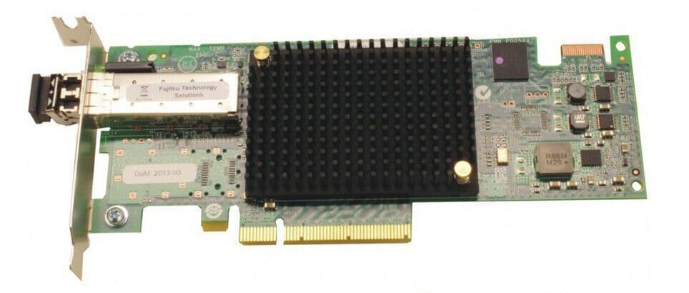 Fujitsu Emulex Lightpulse Lpe16000 16gbs Fc Single Port Hba Pcie Lp A3c40157681
