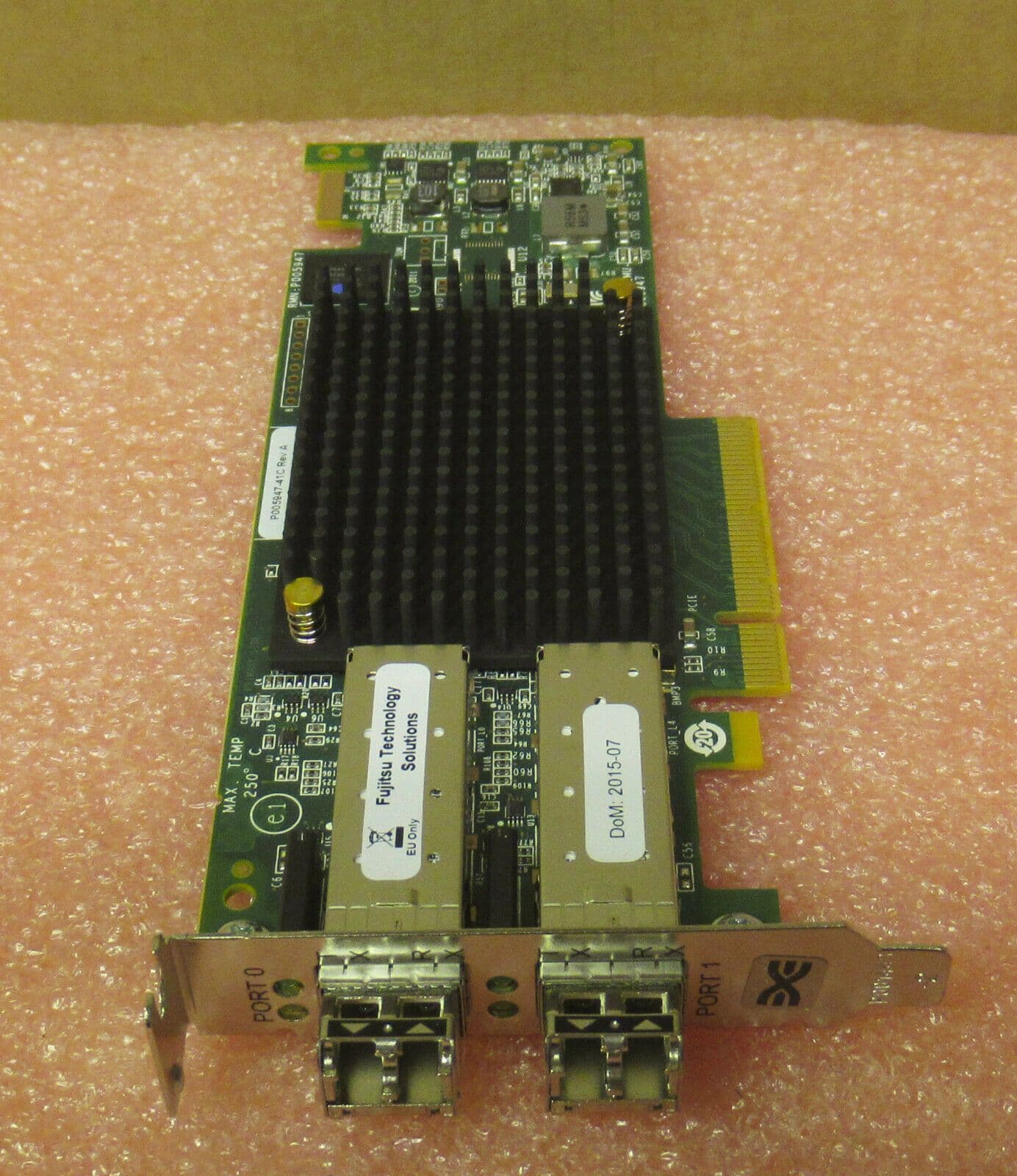 Fujitsu Emulex LightPulse LPe16002 16GB FC Dual Port HBA PCIe LP ...