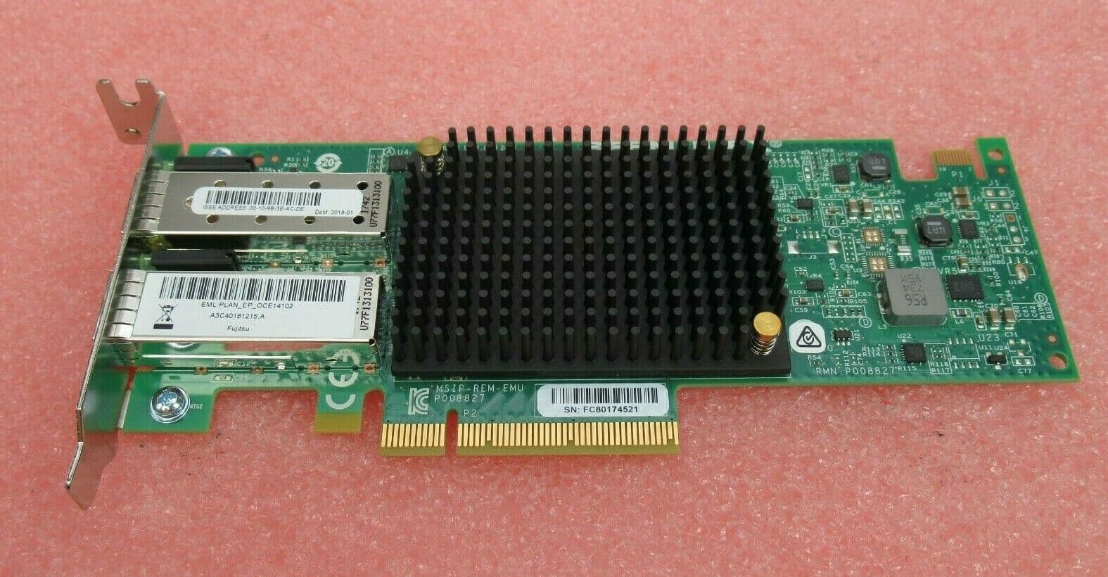 Fujitsu Emulex OCe14102 2-Port SFP 10GB/s Network Adapter S26361-F5536-E202