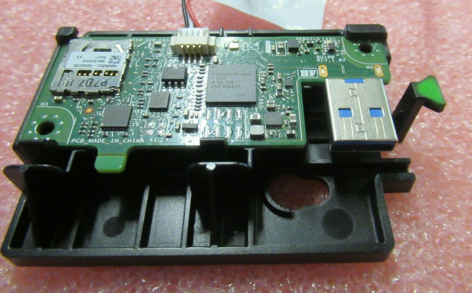 Fujitsu Enterprise Dual MicroSD Card Reader BU100 with Bracket Cable ...