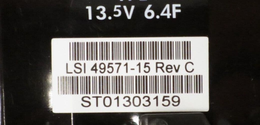 Fujitsu EP400 FBU Flash Backup Unit LSI 49571 RAID Cache Battery L3 ...