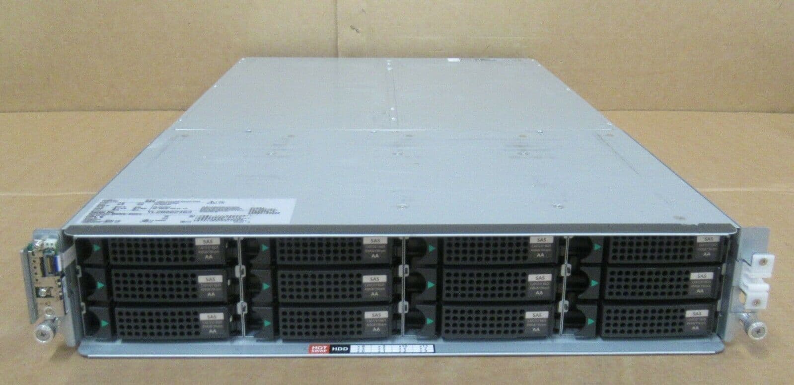 Fujitsu Eternus 12x 3 5" DX Expansion Unit Array 12x 450GB 12G 2 5" SAS ...