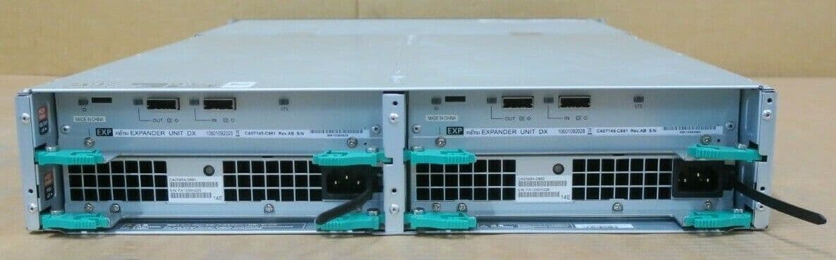 Fujitsu Eternus 12x 3 5" DX Expansion Unit Array 12x 450GB 15K SAS HDD ...