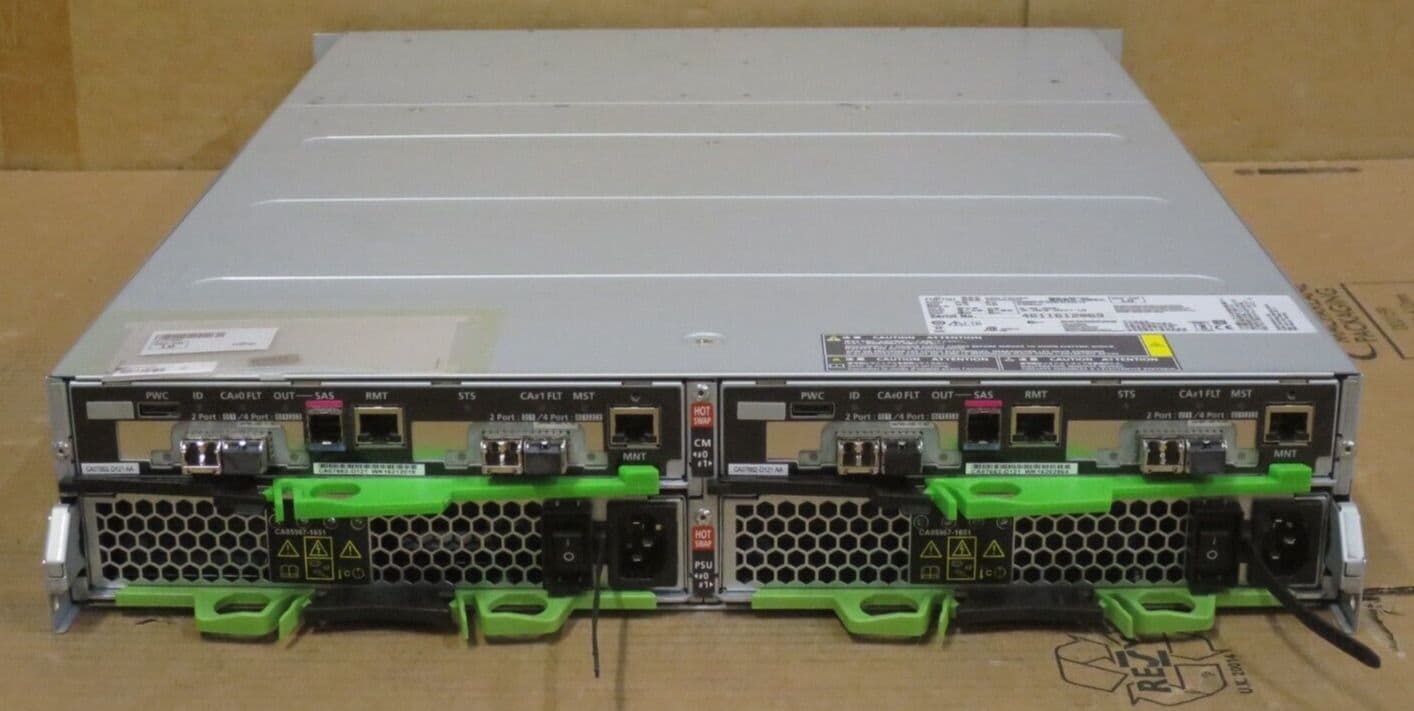 Fujitsu Eternus CS DX200 S3 12-Bay 3 5" 2x Controller CA07662-D121 Quad ...