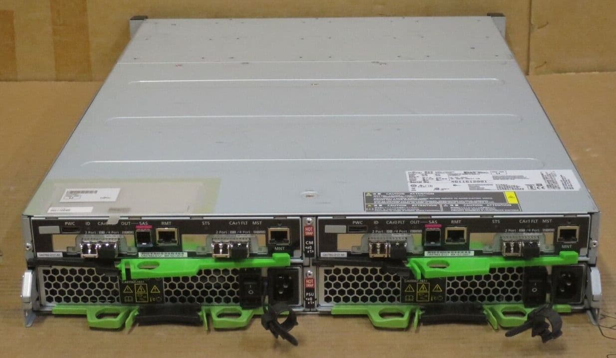 Fujitsu Eternus CS DX200 S3 24Bay 2 5" 2x Controller CA07662-D121 Quad ...